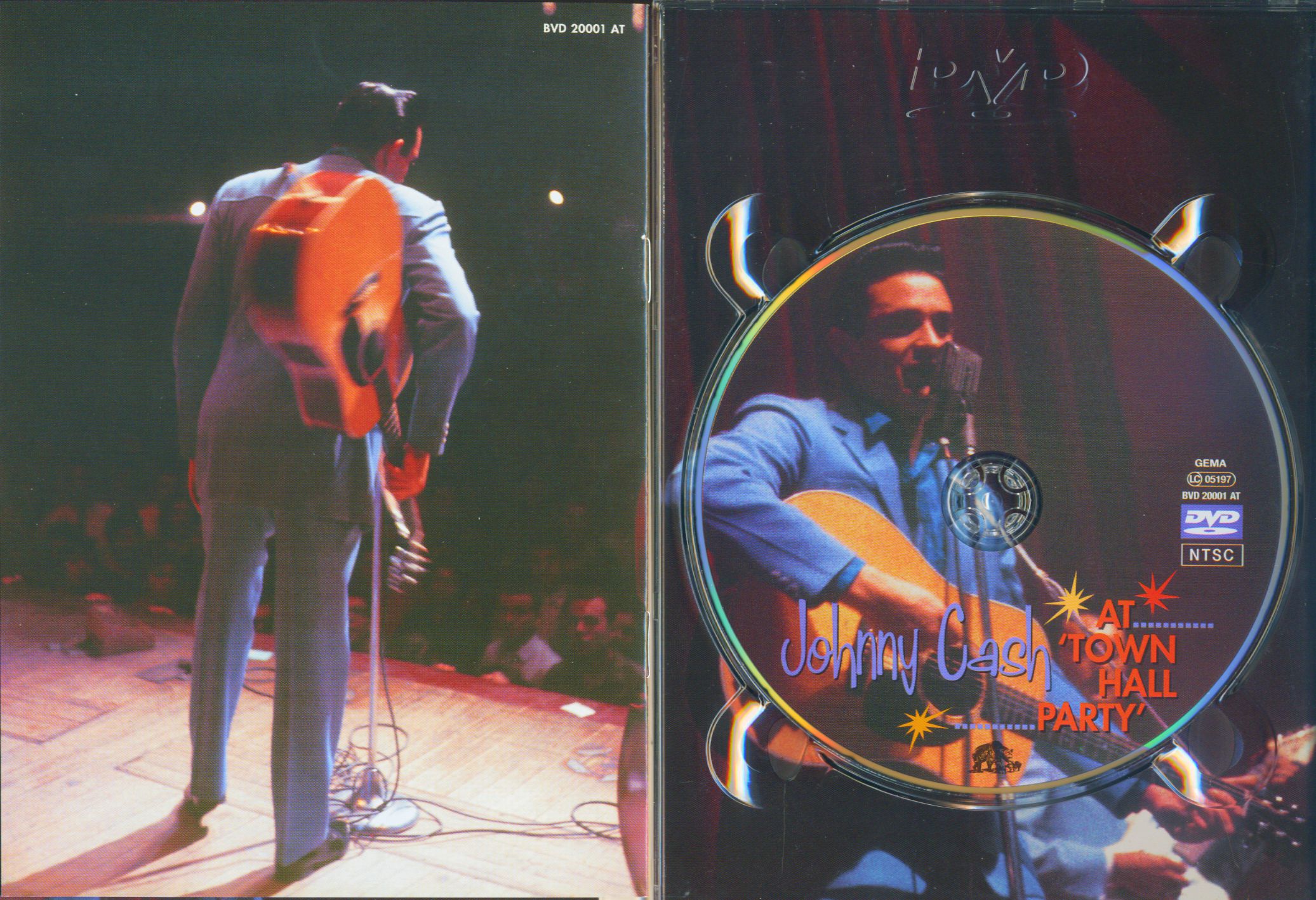 Johnny Cash At Town Hall Party 1959 : DVD | DVD Covers | Cover Century ...